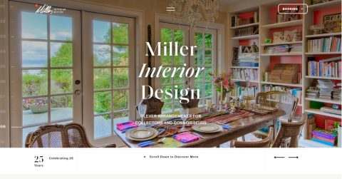 Best Interior Websites of 2024 | 44 Examples + Templates