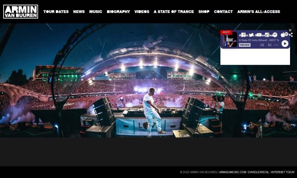 Best DJ Websites of 2024 | 27 Inspiring Examples