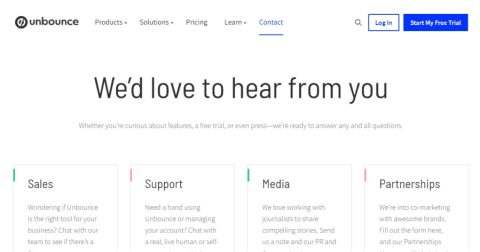 Best Contact Pages of 2025 | 44 Examples