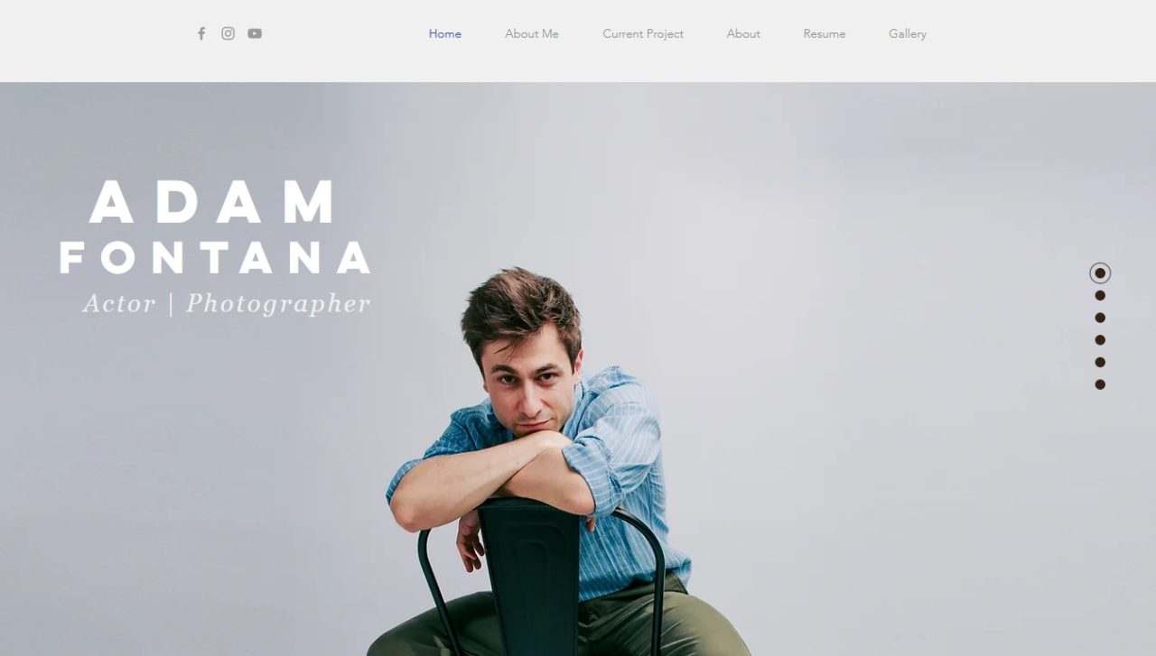 Best Actor Websites of 2023 | 40 Inspiring Examples