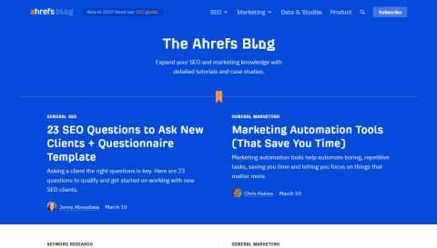 Best Blog Websites of 2024 | 90 Examples + Templates