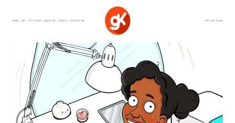 Best Cartoonist Websites of 2023 | 37 Examples + Templates