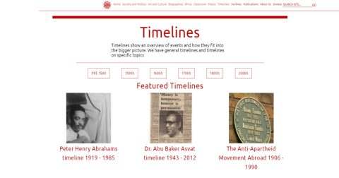 Best Website Timeline of 2025 | 19 Examples