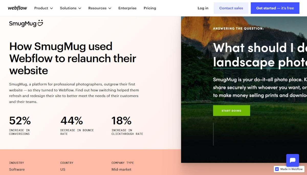 Webflow Statistics 2026 – 75 Key Figures