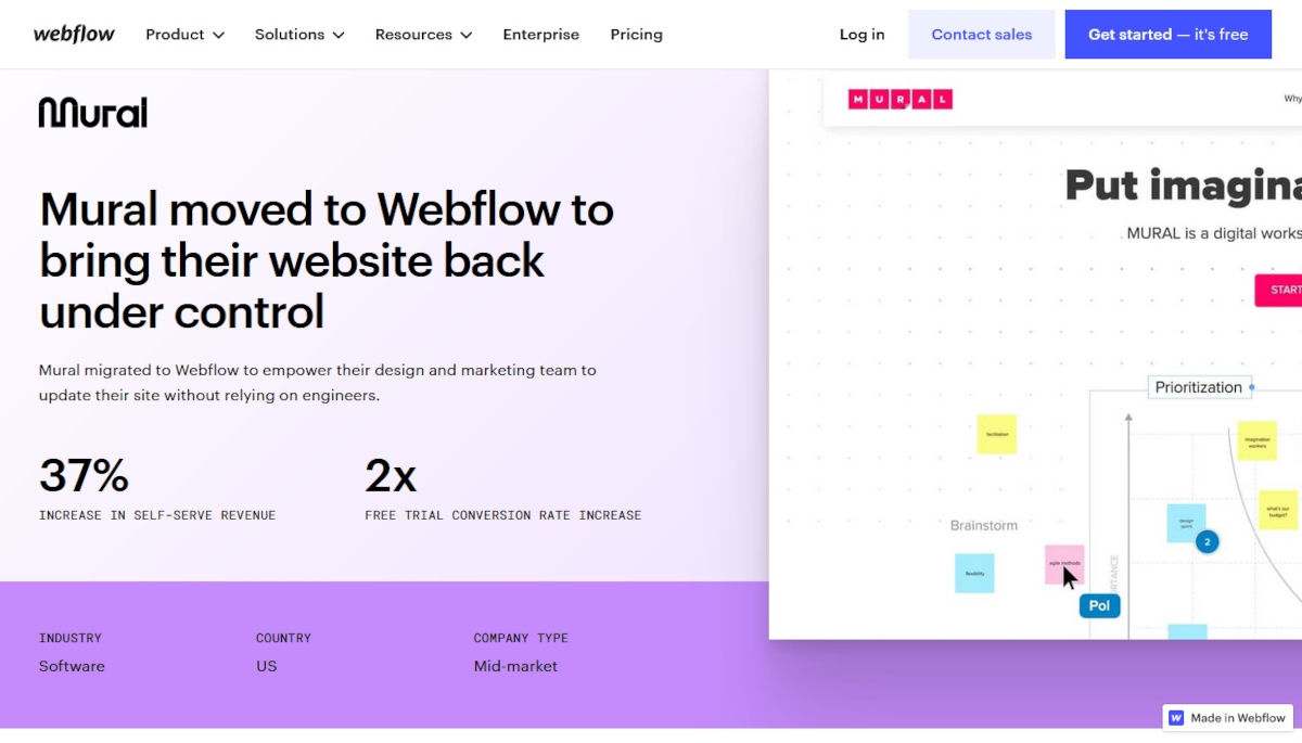 Webflow Statistics 2025 – 70 Key Figures You Must Know