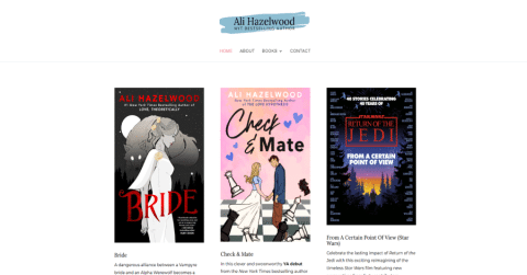 Best Author Websites of 2024 | 70+ Inspiring Examples