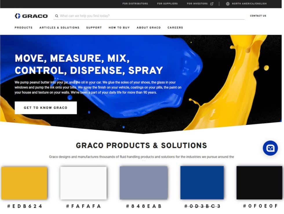 Blue Color Palette - 10 Inspiring Website Examples 2025