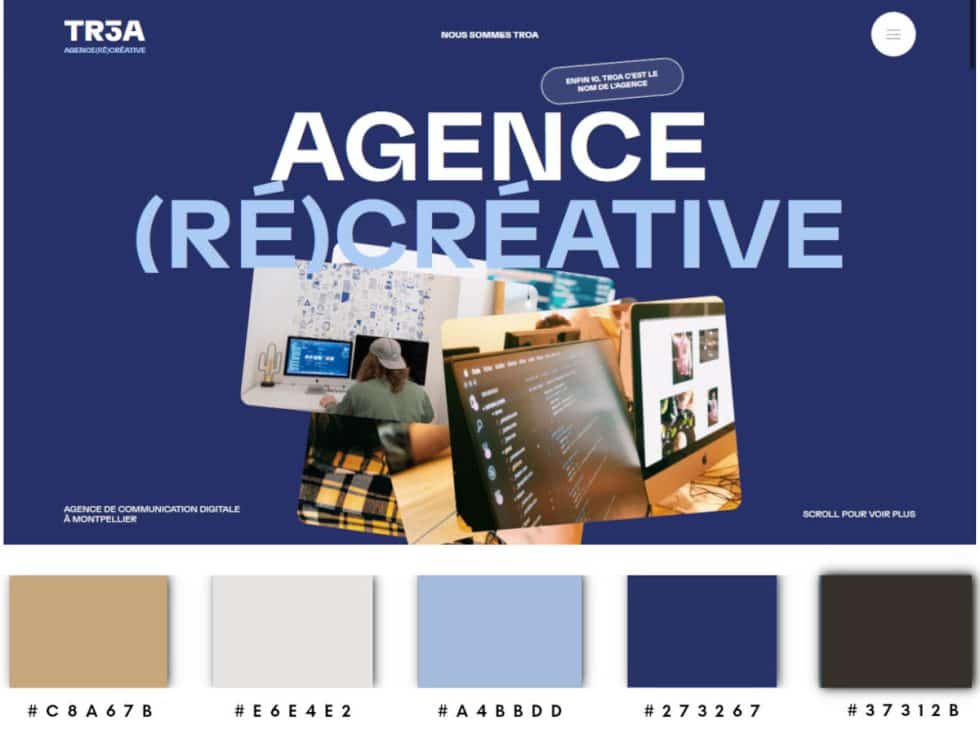 Blue Color Palette - 10 Inspiring Website Examples 2025
