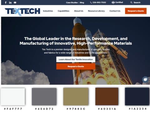 Blue Color Palette - 10 Inspiring Website Examples 2025