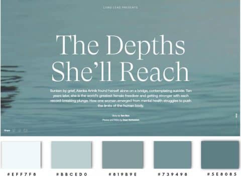Blue Color Palette - 10 Inspiring Website Examples 2025