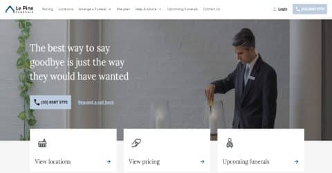 Best Funeral Websites of 2026 | 45 Examples