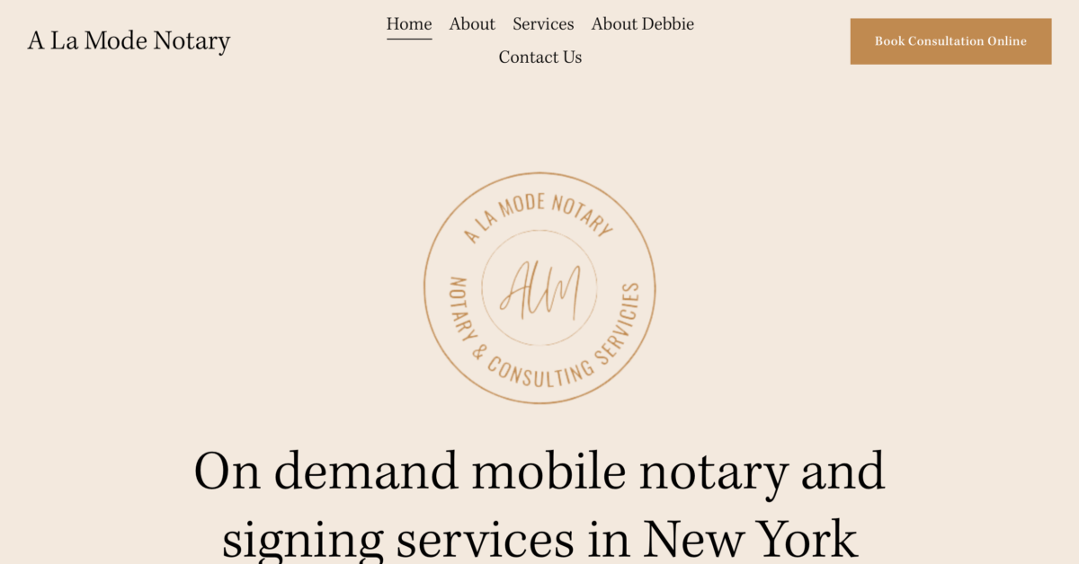 Best Notary Websites of 2024 | 24 Examples + Templates