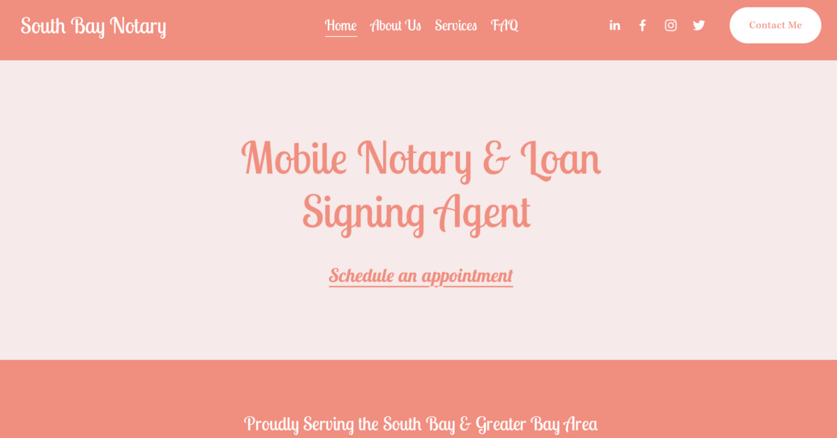 Best Notary Websites of 2024 | 24 Examples + Templates