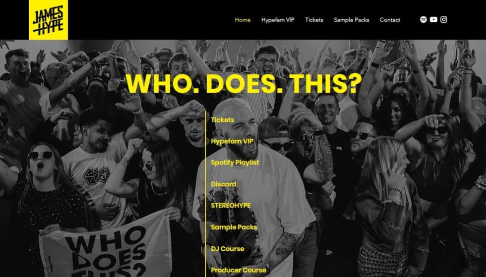 Best DJ Websites of 2024 | 27 Inspiring Examples