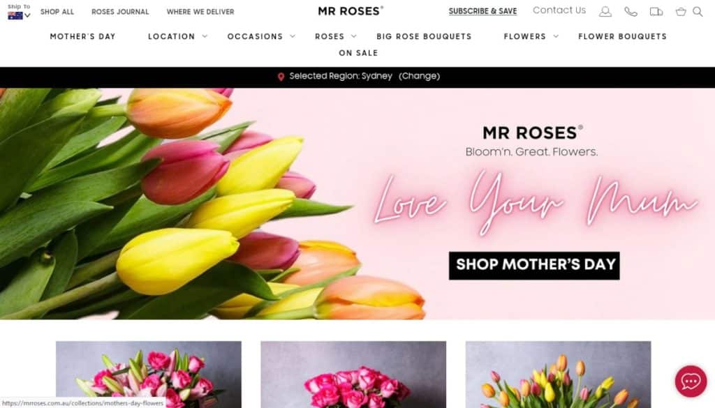 Best Flower Shop Websites of 2024 | 41 Examples + Templates