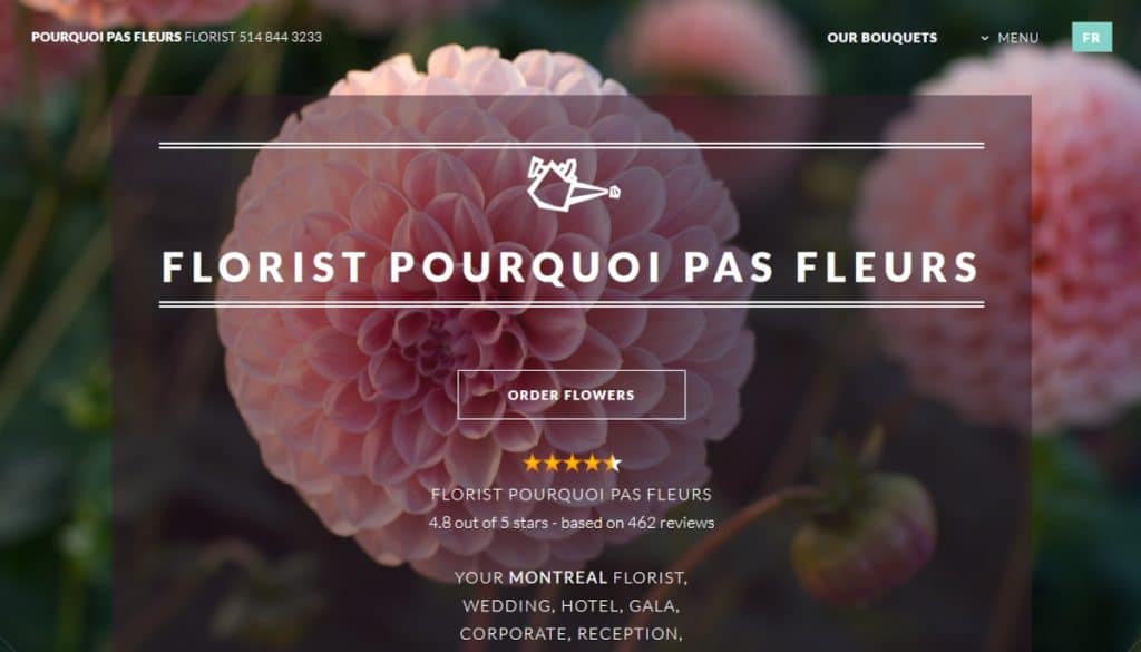Best Flower Shop Websites of 2024 | 41 Examples + Templates