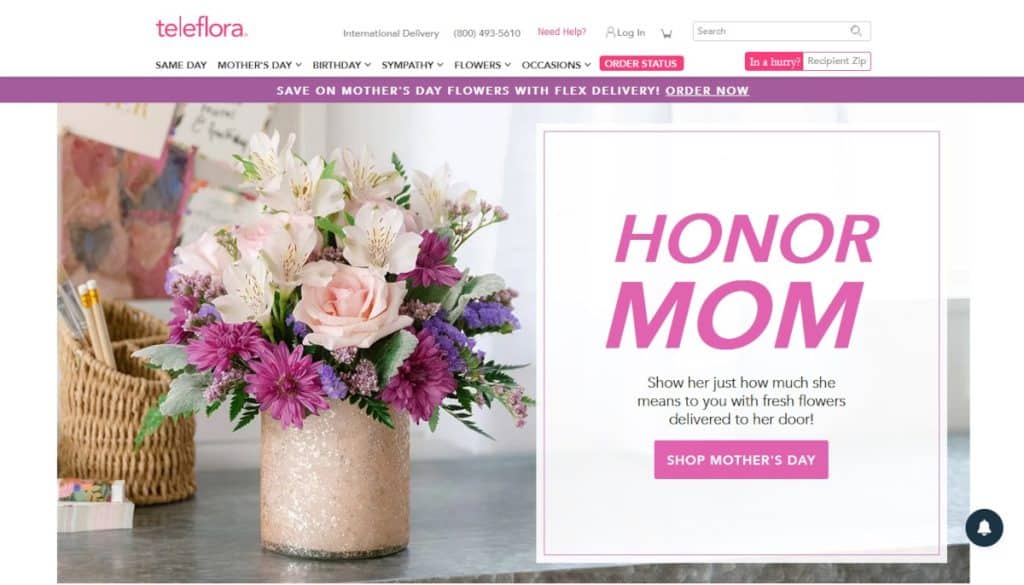 Best Flower Shop Websites of 2024 | 41 Examples + Templates