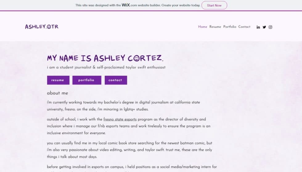 Best Student Portfolio Websites of 2024 | 49 Great Examples