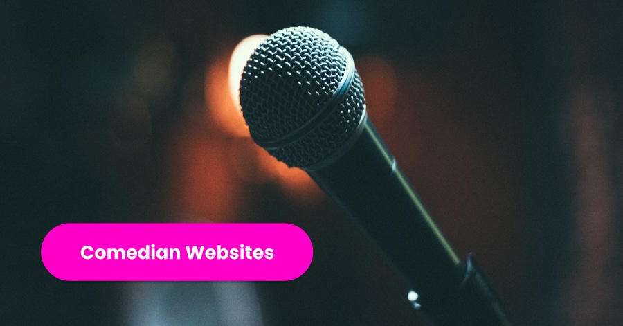 Best Comedian Websites of 2026 | 30 Inspiring Examples