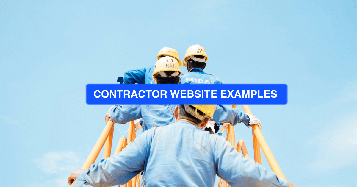 Best Contractor Websites of 2025 | 10 Inspiring Examples