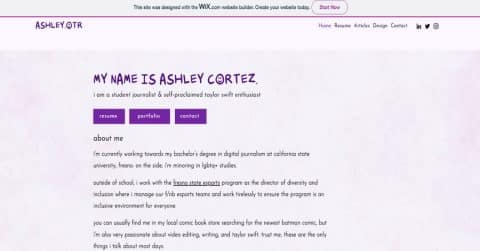 Best Student Portfolio Websites of 2025 | 49 Great Examples