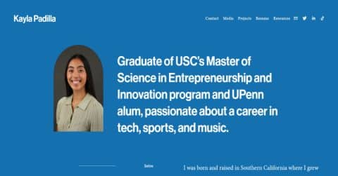 Best Student Portfolio Websites of 2025 | 49 Great Examples