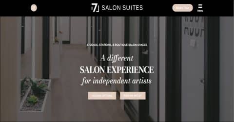 Best Salon Websites of 2025 | 38 Aesthetic Examples
