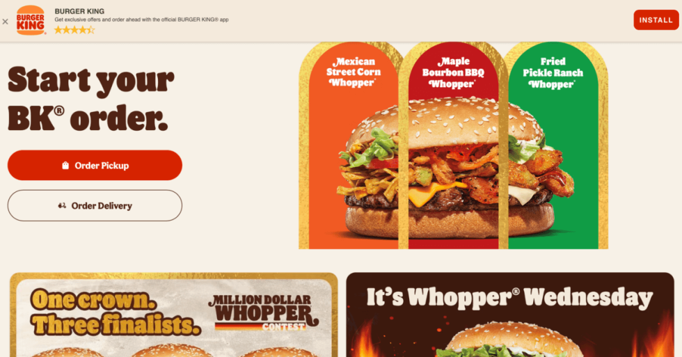 Best Fast Food Websites of 2026 | 12 Examples