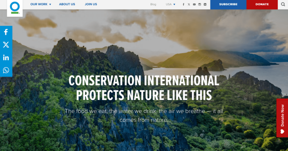 Best Nature Conservation Websites of 2026 | 7 Examples