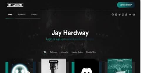 Best DJ Websites of 2025 | 28 Inspiring Examples
