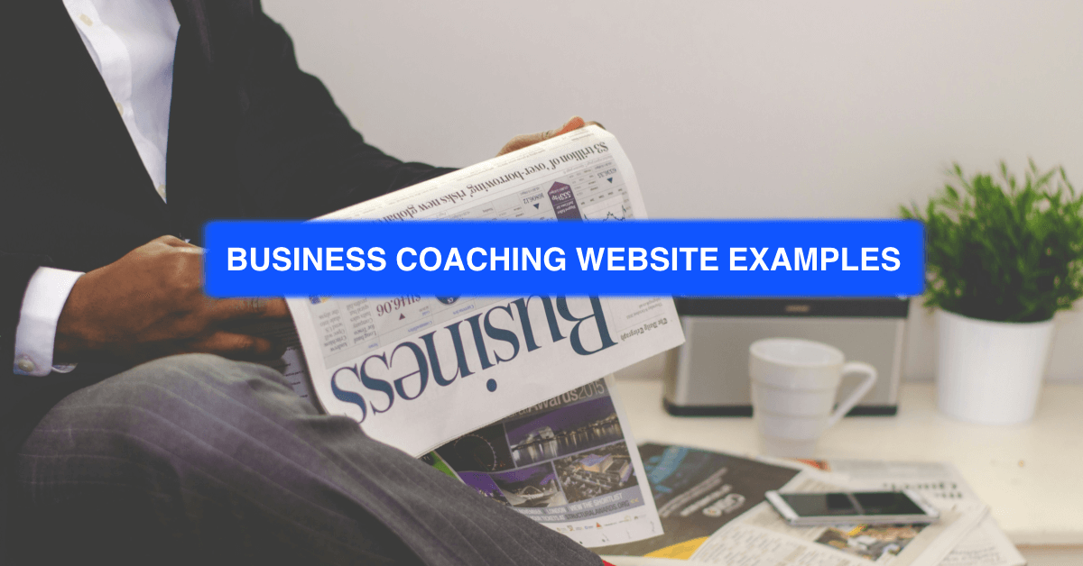 Best Business Coaching Websites of 2025 | 12 Examples