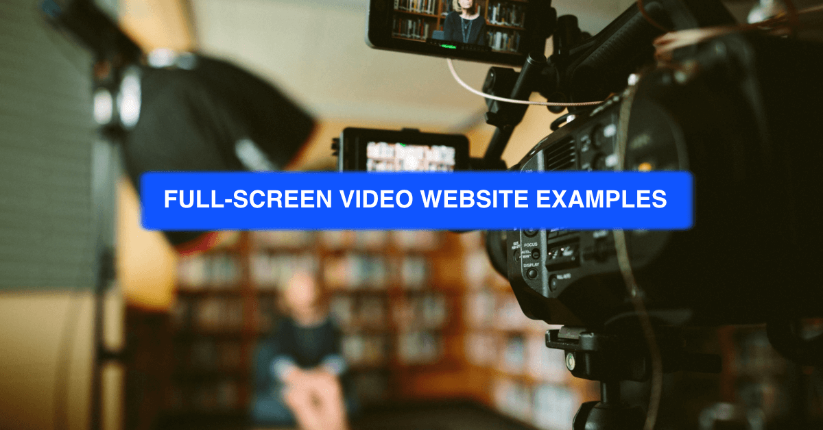 Best Full-Screen Video Websites of 2026 | 10 Examples