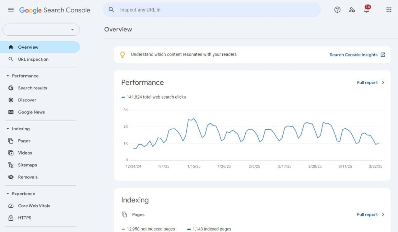 Google Search Console Statistics 2025 – 25 Key Figures
