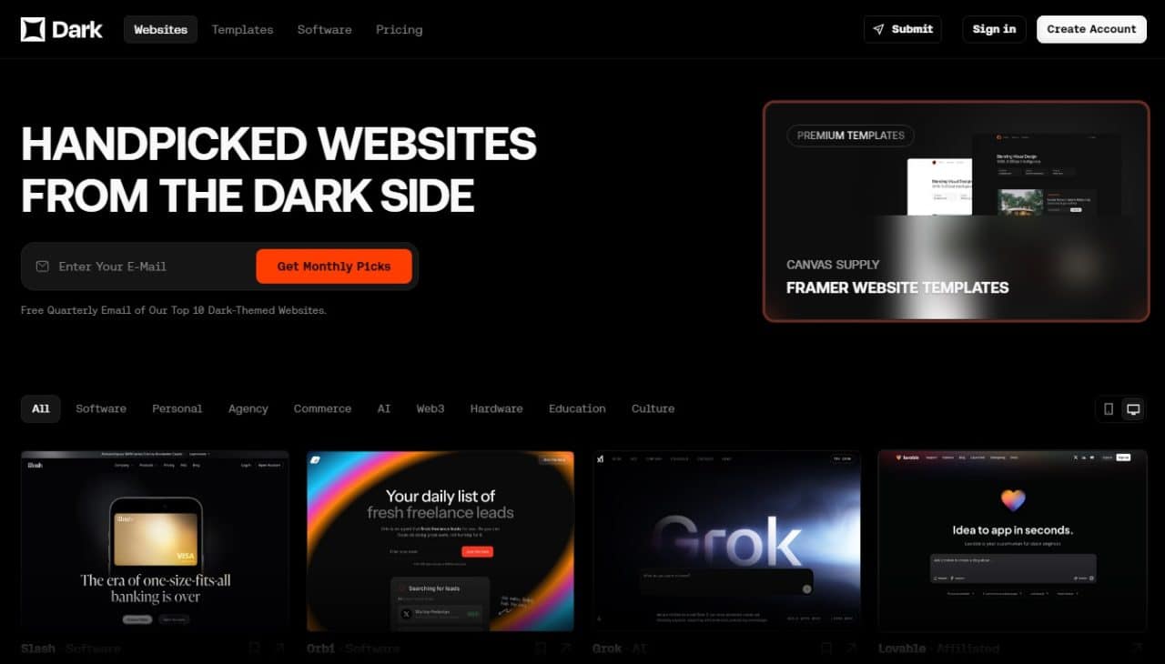 Best Dark Websites of 2026 | 30+ Examples