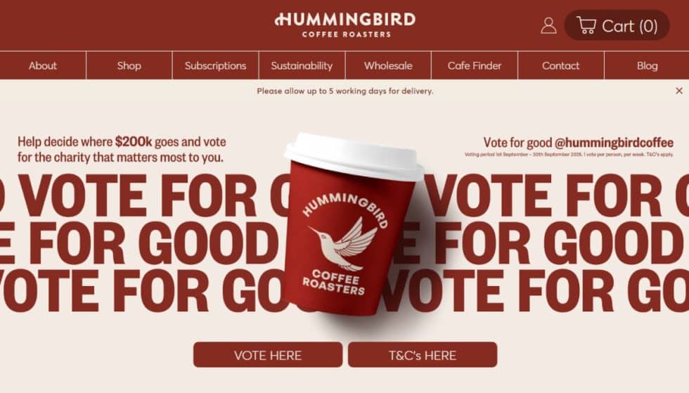 Best Coffee Shop Websites of 2025 | 47 Examples