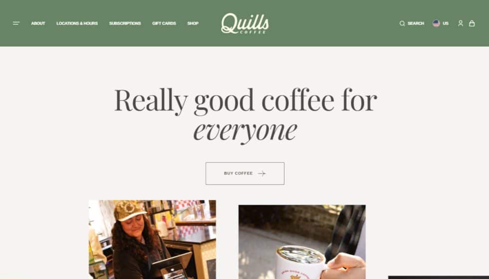 Best Coffee Shop Websites of 2025 | 47 Examples