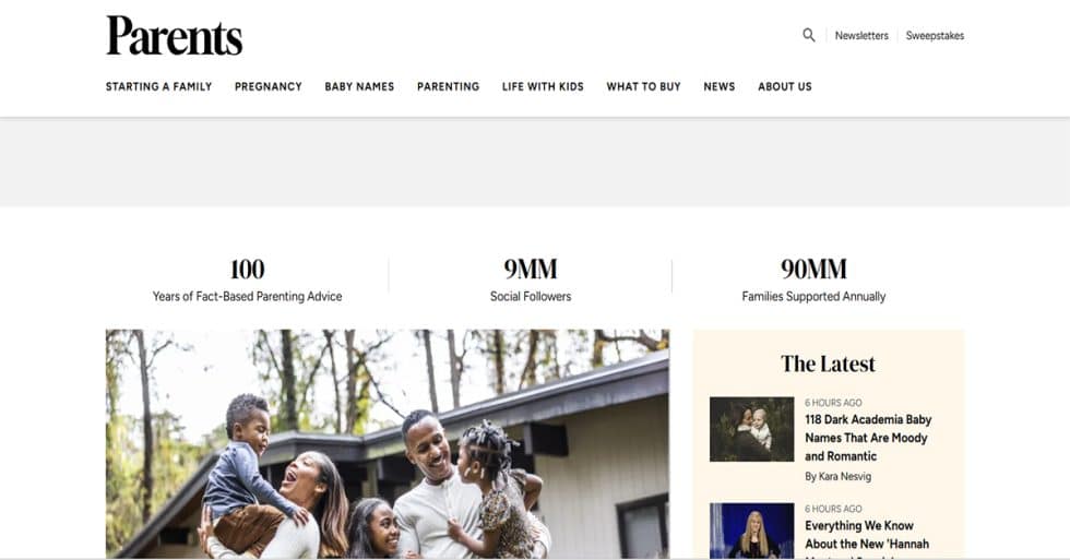 Best Family Websites of 2026 | 32 Inspiring Examples
